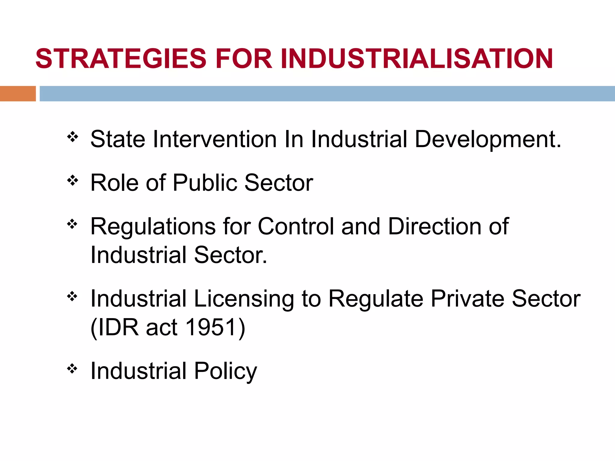 Industrial development in india | PPT