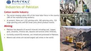 Industrial development in pakistan | PPTX