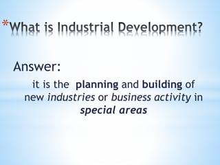Industrial development of SRP | PPTX | Industrial Property | Real Estate