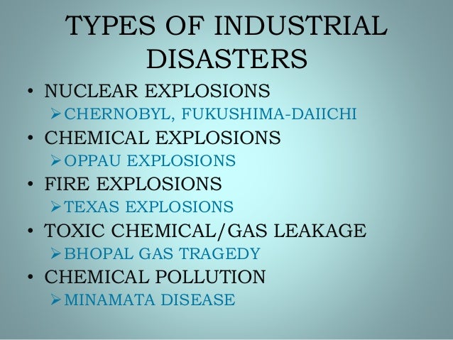 Industrial disasters industrial-disasters