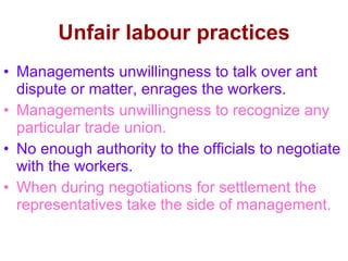 Industrial Dispute Act 1947 Unit V | PPT