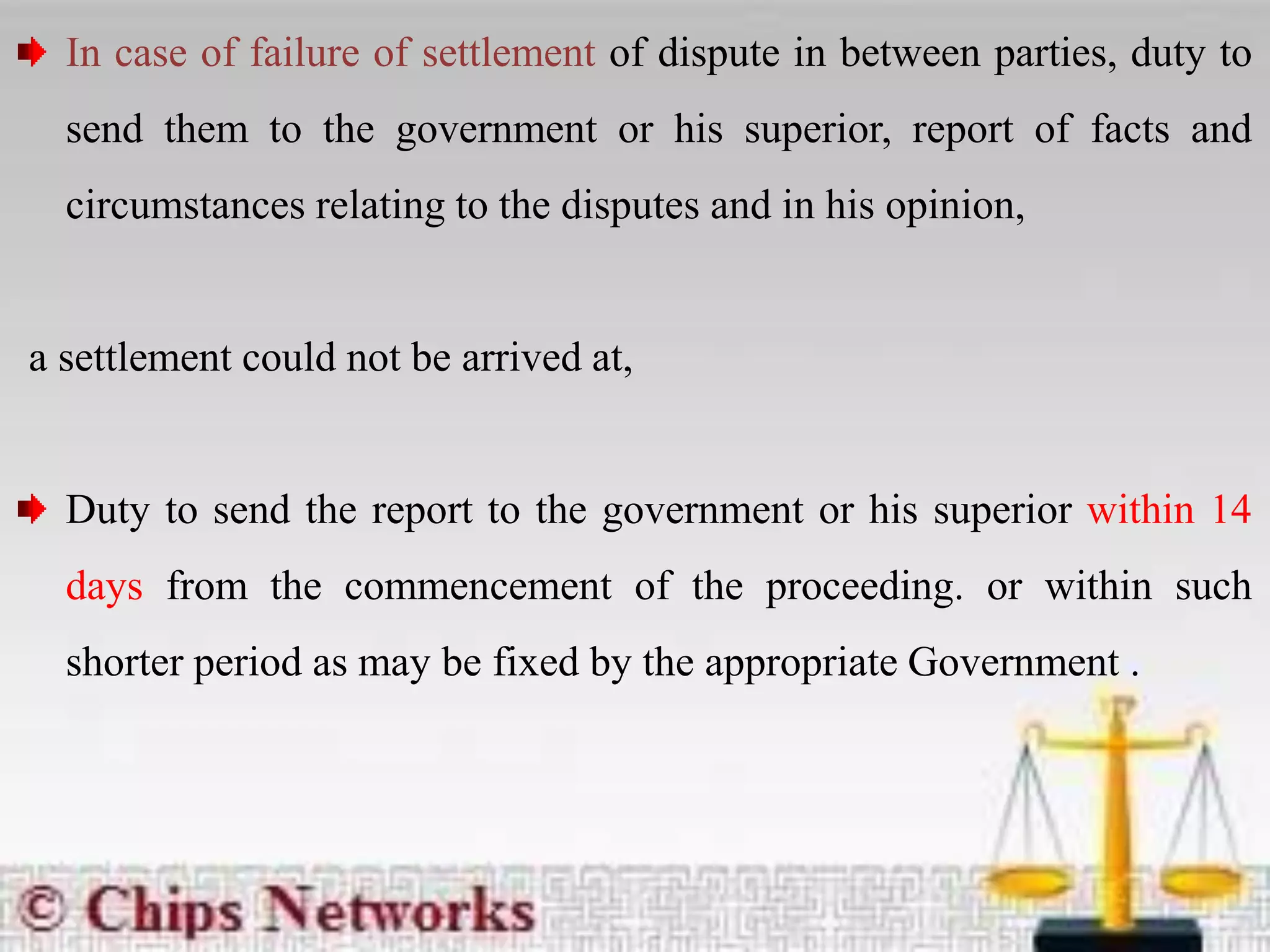 Industrial disputes and settlements | PDF