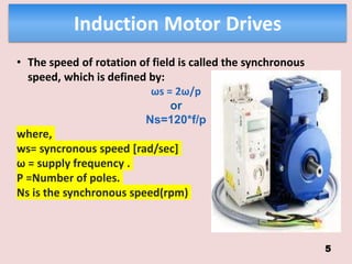INDUSTRIAL DRIVES Induction motor drive Performance characteristics ...