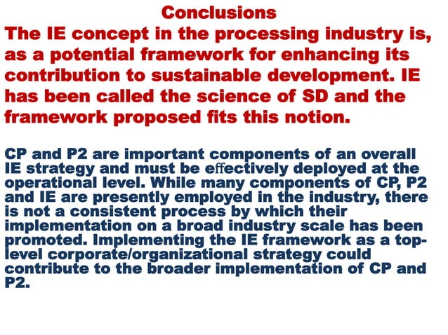 Industrial ecology | PPTX