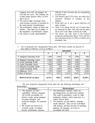 Industrial case study managerial | DOCX