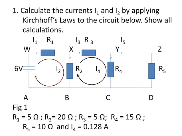 Industrial electronics n3 kirchoffs voltage and current laws | PPTX ...