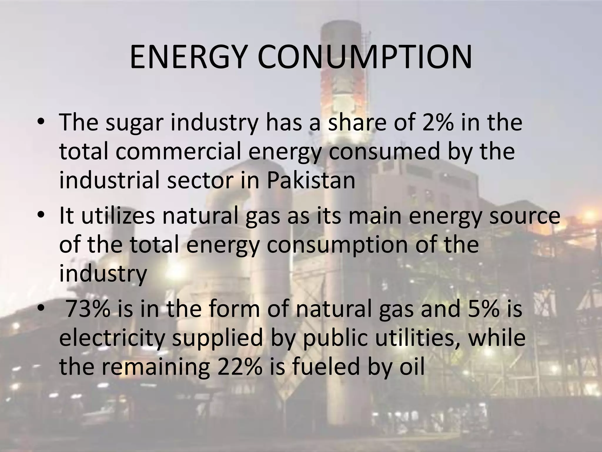 Industrial energy consumption in pakistan | PPTX