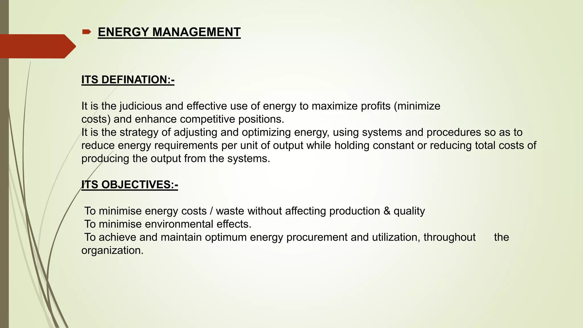 Industrial energy efficiency techniques and energy management (1) | PPTX