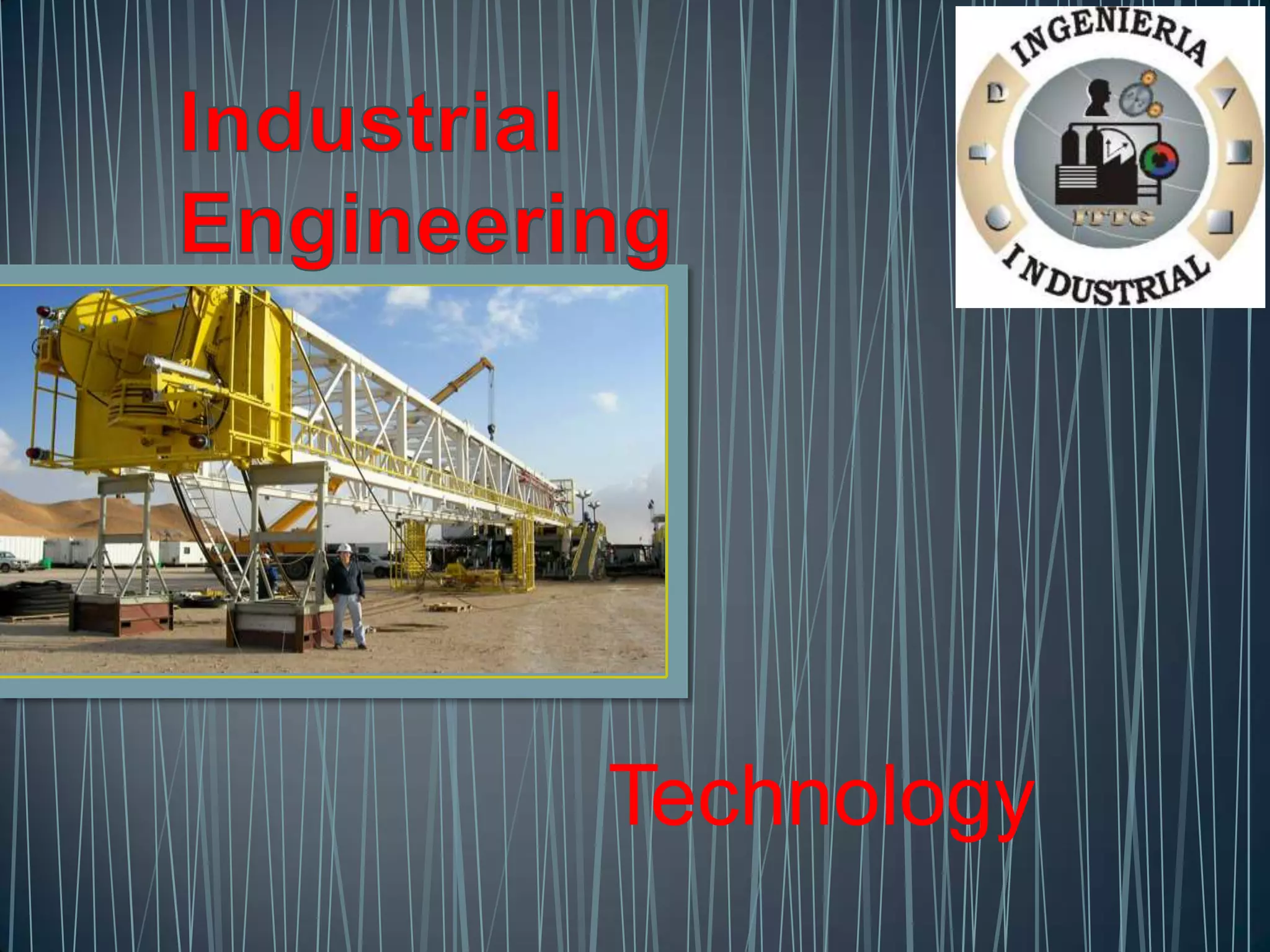 Industrial engineering | PPTX
