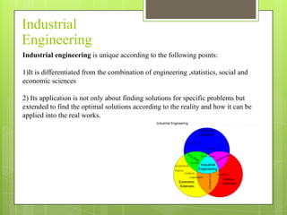 Industrial engineering | PDF