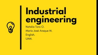 Industrial engineering | PDF
