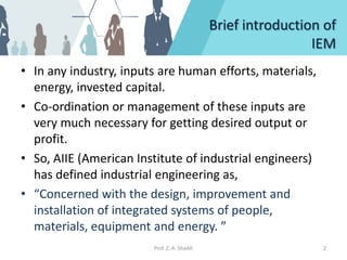 Industrial engineering and management | PDF