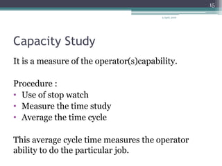 Industrial engineering for apparel production | PPTX