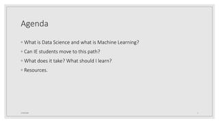 Industrial engineering guide to data science | PPTX