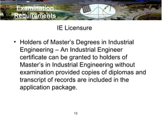 Industrial Engineering Law | PPT