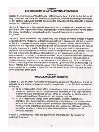 Industrial Engineering Law Act | PPT