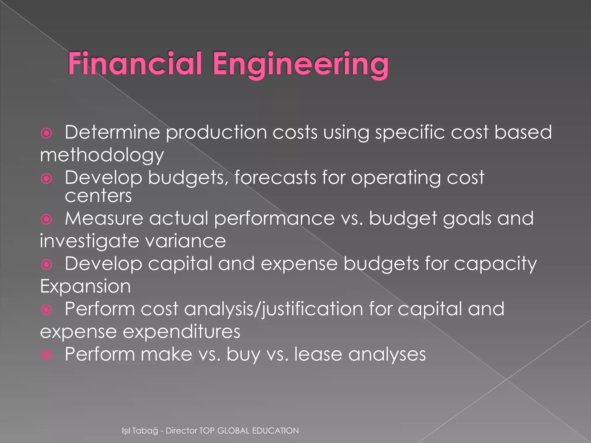 Industrial engineering presentation | PPTX