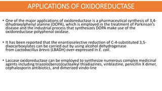 Industrial enzymes in the synthesis of drugs/ intermediates | PPTX