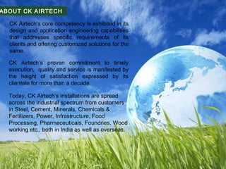 Industrial Equipments By CK Airtech India Private Limited, Tamil Nadu | PPS