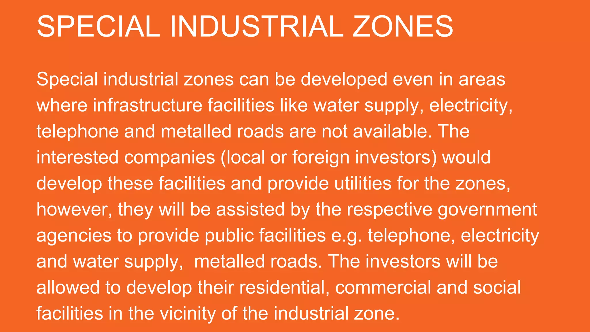 Industrial estate and special industrial zones | PPTX
