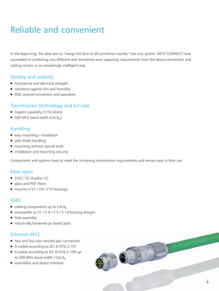 Device Connection Systems for Industrial Ethernet | PDF