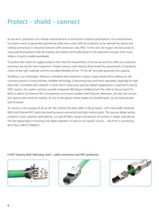 Device Connection Systems for Industrial Ethernet | PDF