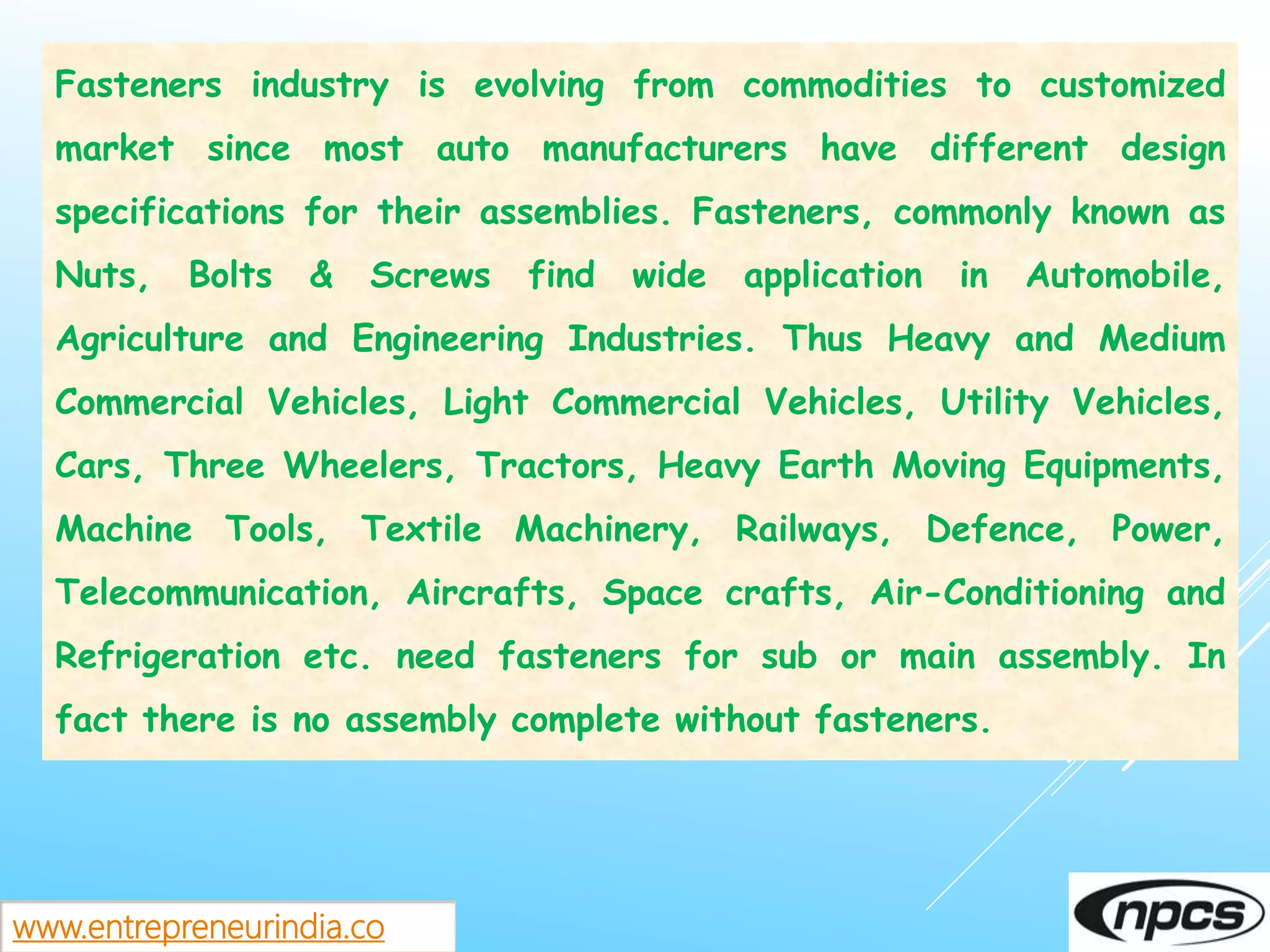 Industrial Fasteners, Nuts and Bolts, Mild Steel and High Tensile Nuts ...