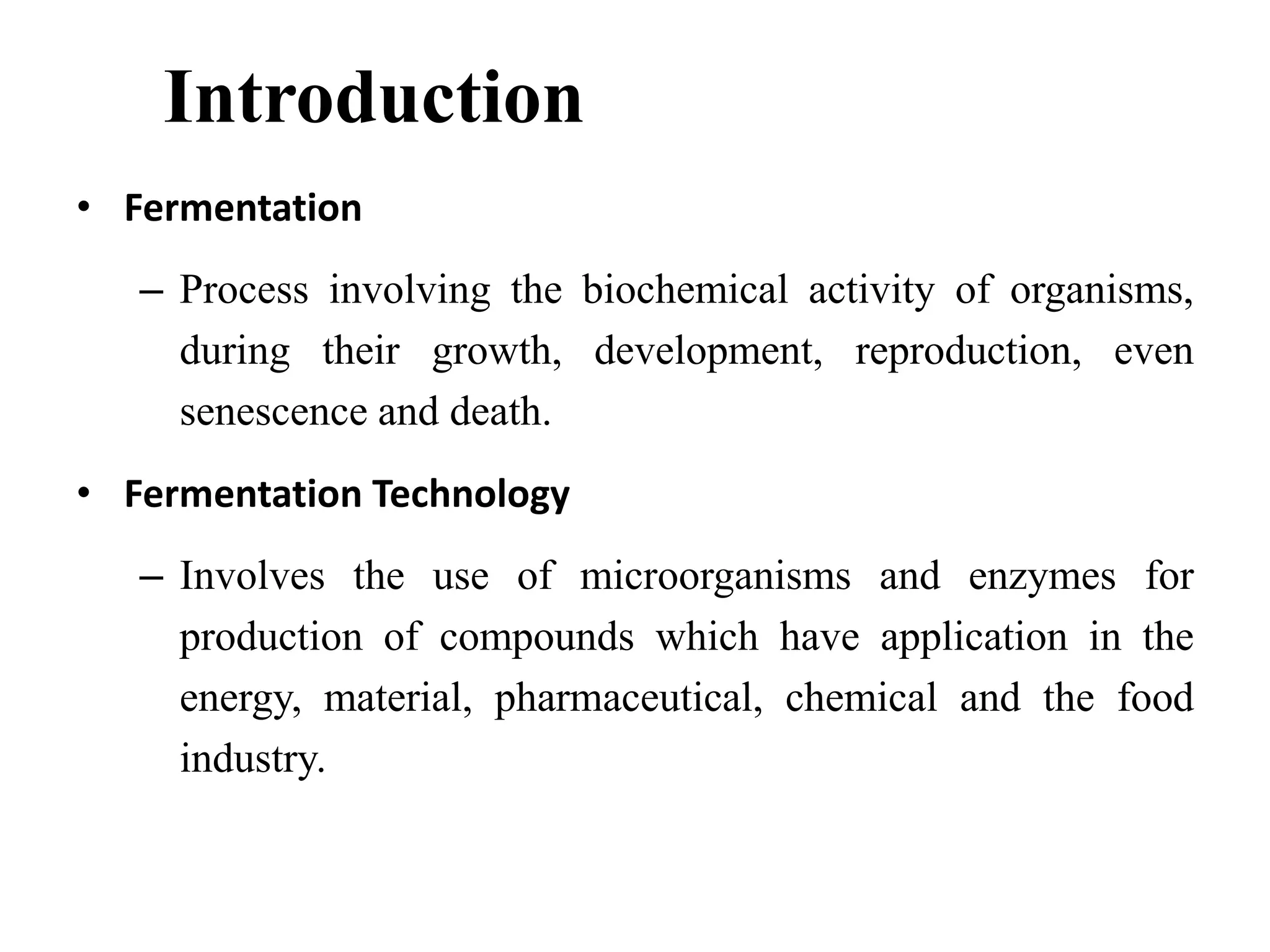 Industrial fermentation | PPTX