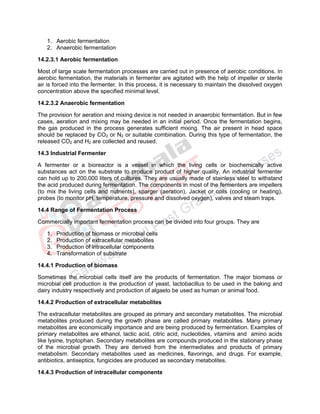 Industrial Fermentation _LESSON 3 and 4.pdf