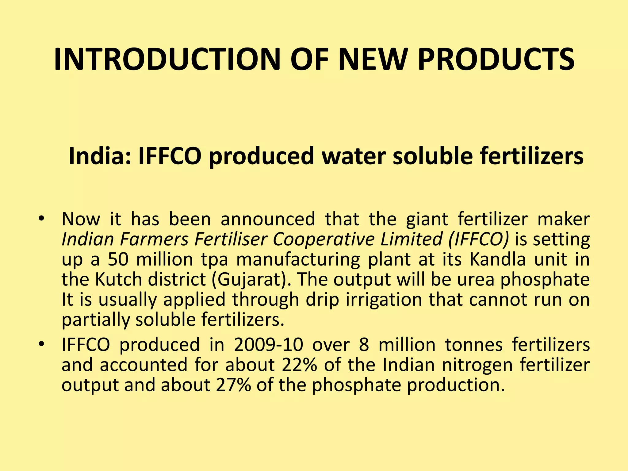 Industrial fertilizerrs ppt | PPT