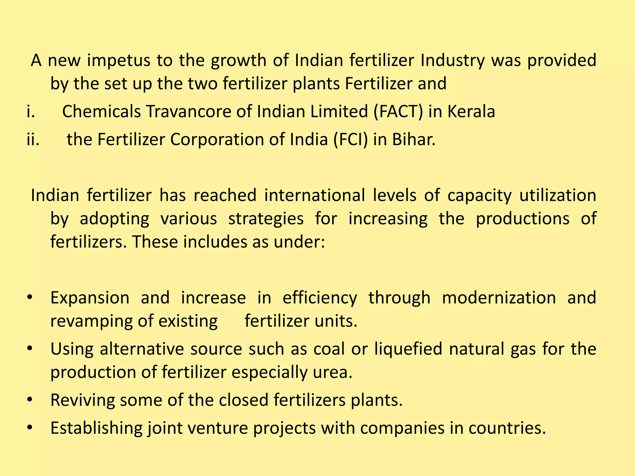 Industrial fertilizerrs ppt | PPTX