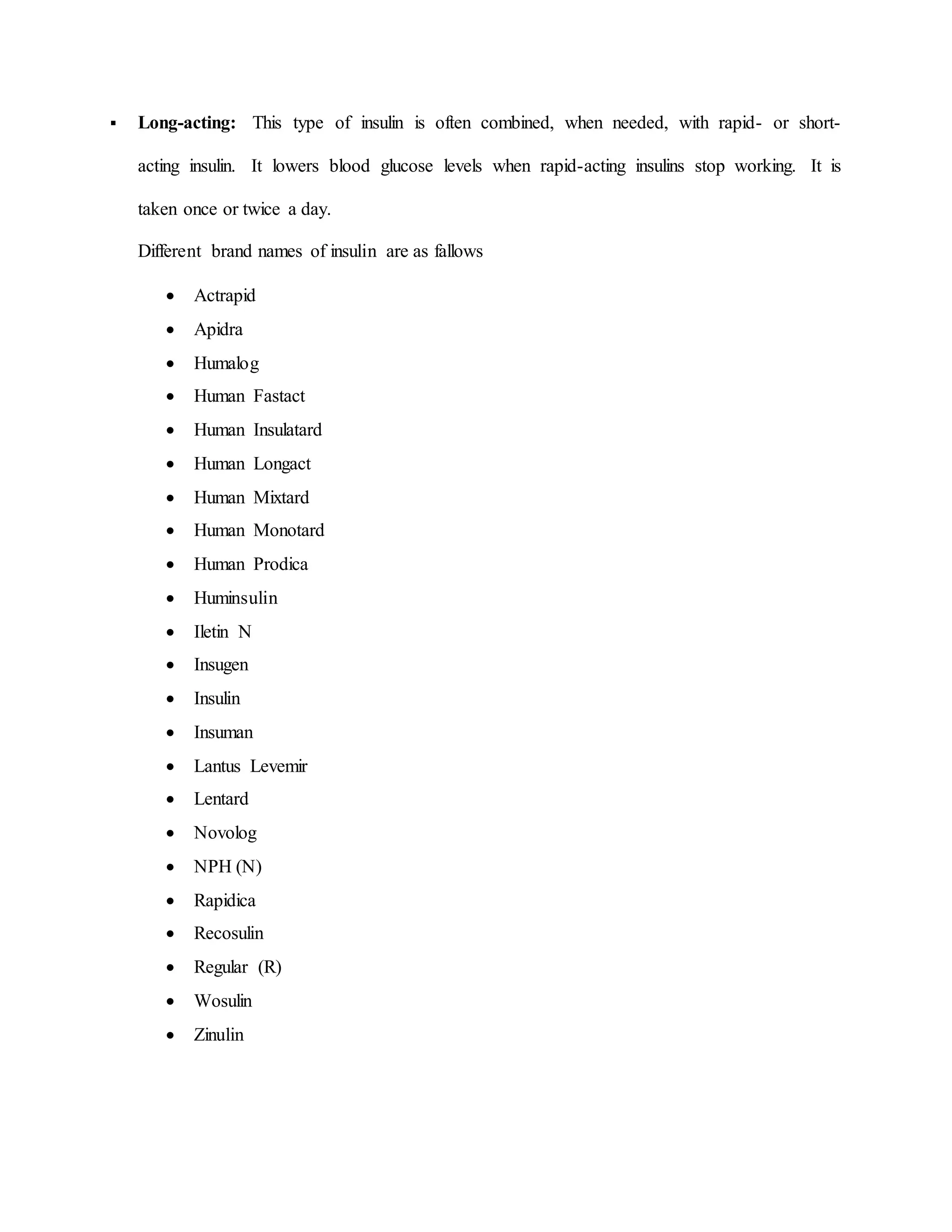 Industrial Production of Insulin | DOCX