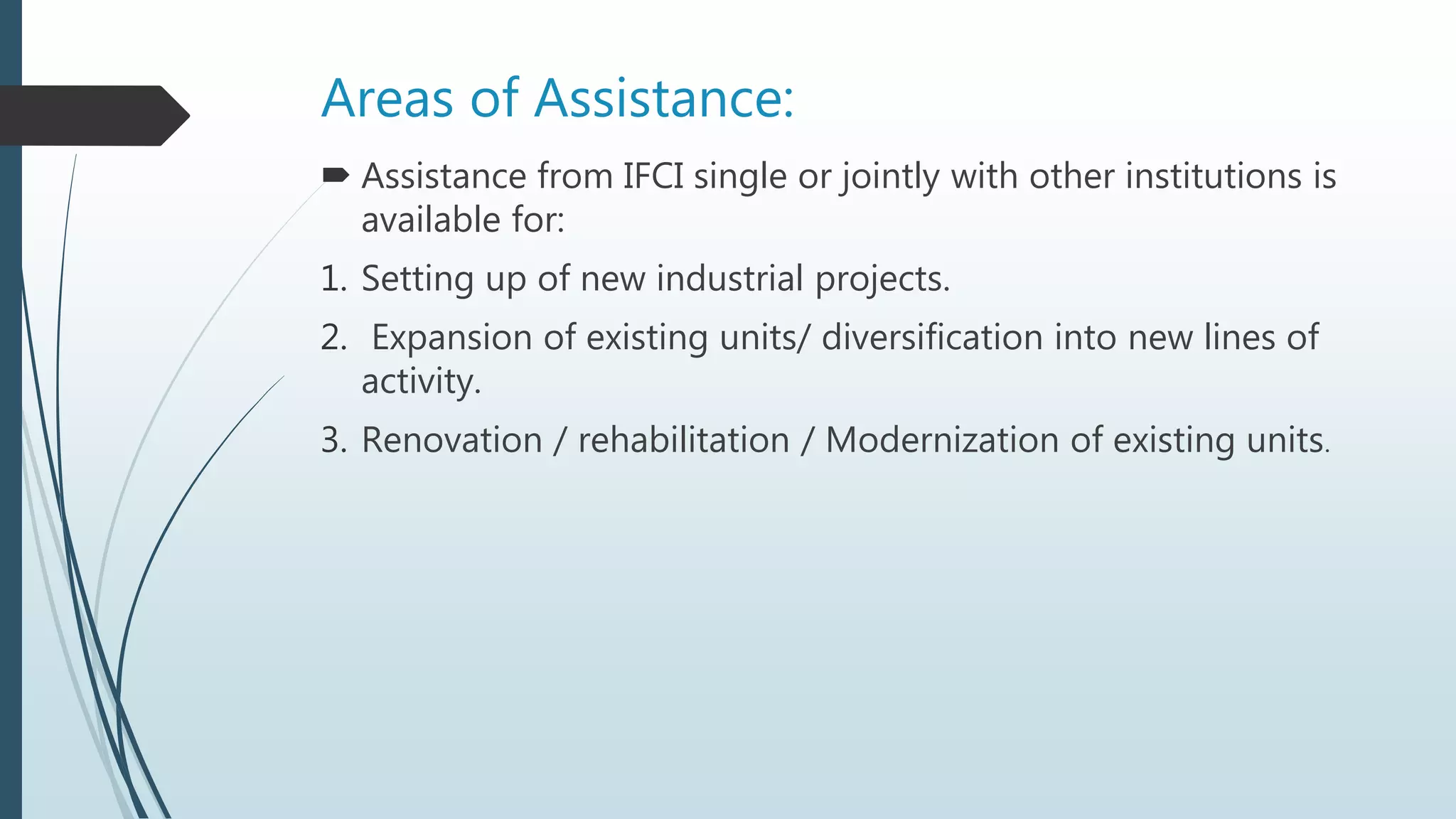 Industrial finance corporation of india(ifci) | PPTX