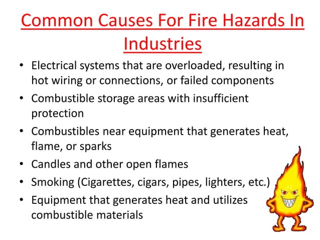 Industrial fire safety | PPTX
