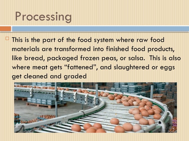 Industrial Food System.pptx- MATLE 207 HE | PPTX