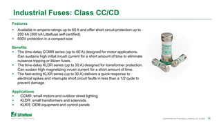 Industrial Fuse Markets, Applications, and Littelfuse Products | PPTX