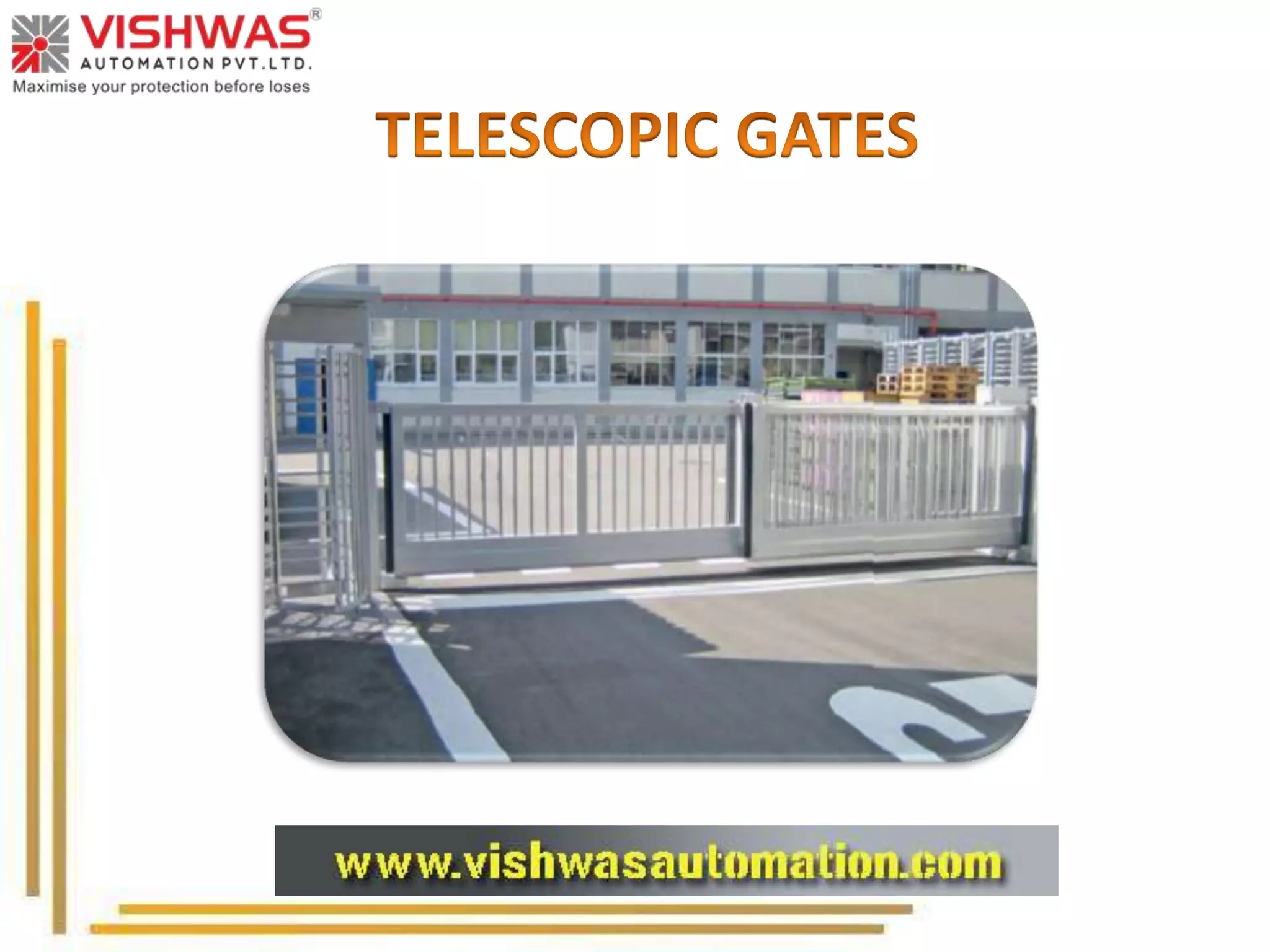 Industrial Gates Manufacturer and Suppliers India | Sliding Gates | PPTX