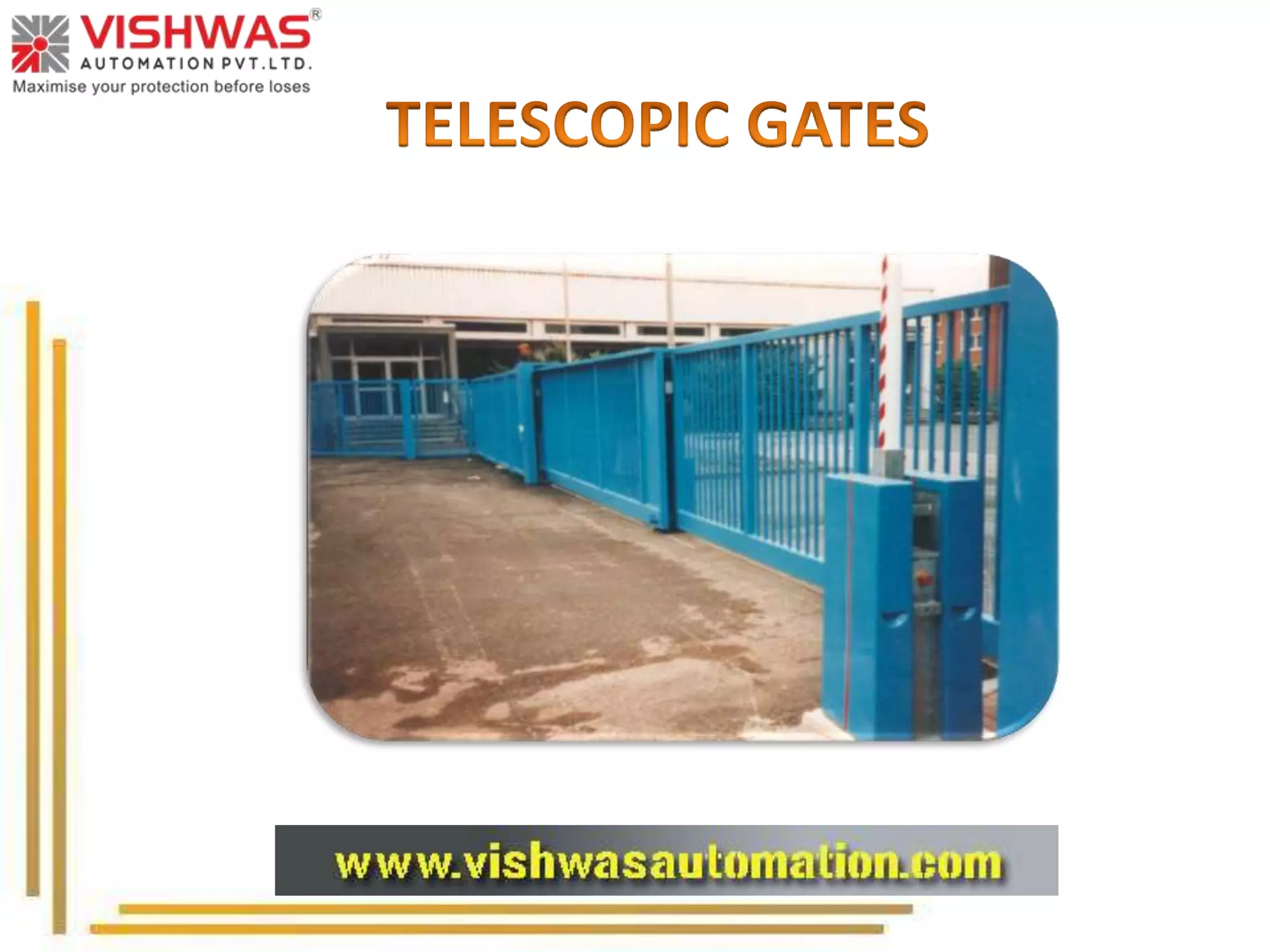 Industrial Gates Manufacturer and Suppliers India | Sliding Gates | PPTX