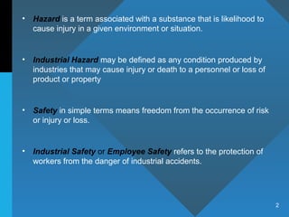 Industrial hazards and plant safety by ranjeet singh | PPT