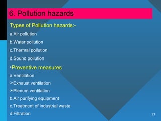 Industrial hazards and plant safety by ranjeet singh | PPT