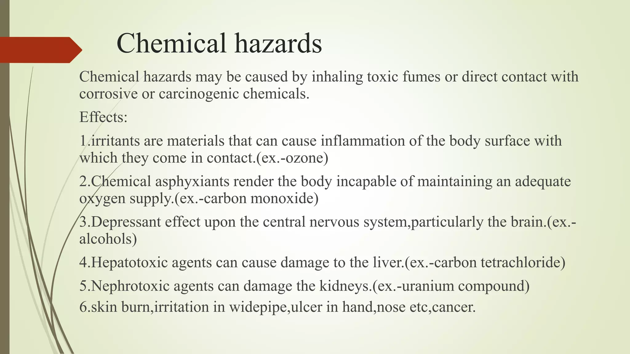 Industrial hazards and plant safety | PPTX