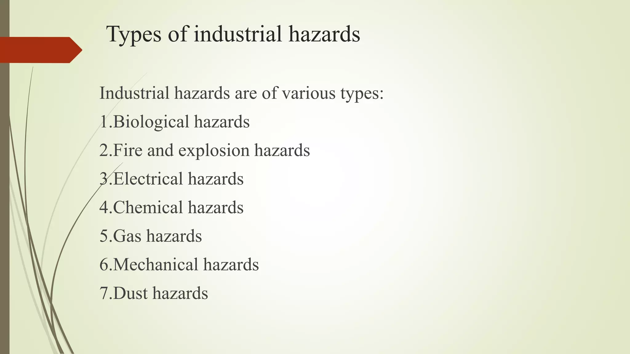 Industrial hazards and plant safety | PPTX