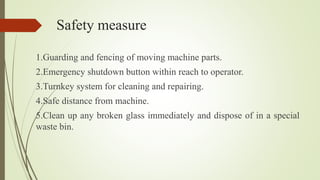 Industrial hazards and plant safety | PPTX