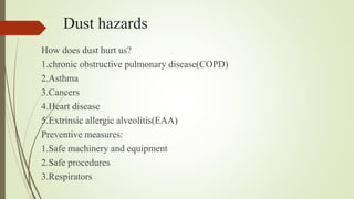 Industrial hazards and plant safety | PPTX | Lung and Respiratory ...