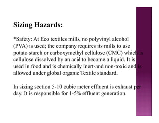 Industrial Hazards and Their Safety Measure in Textile Industry | PDF
