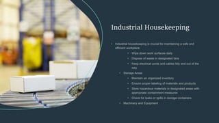 Industrial Housekeeping Inspection eAuditor Audits & Inspections | PPT