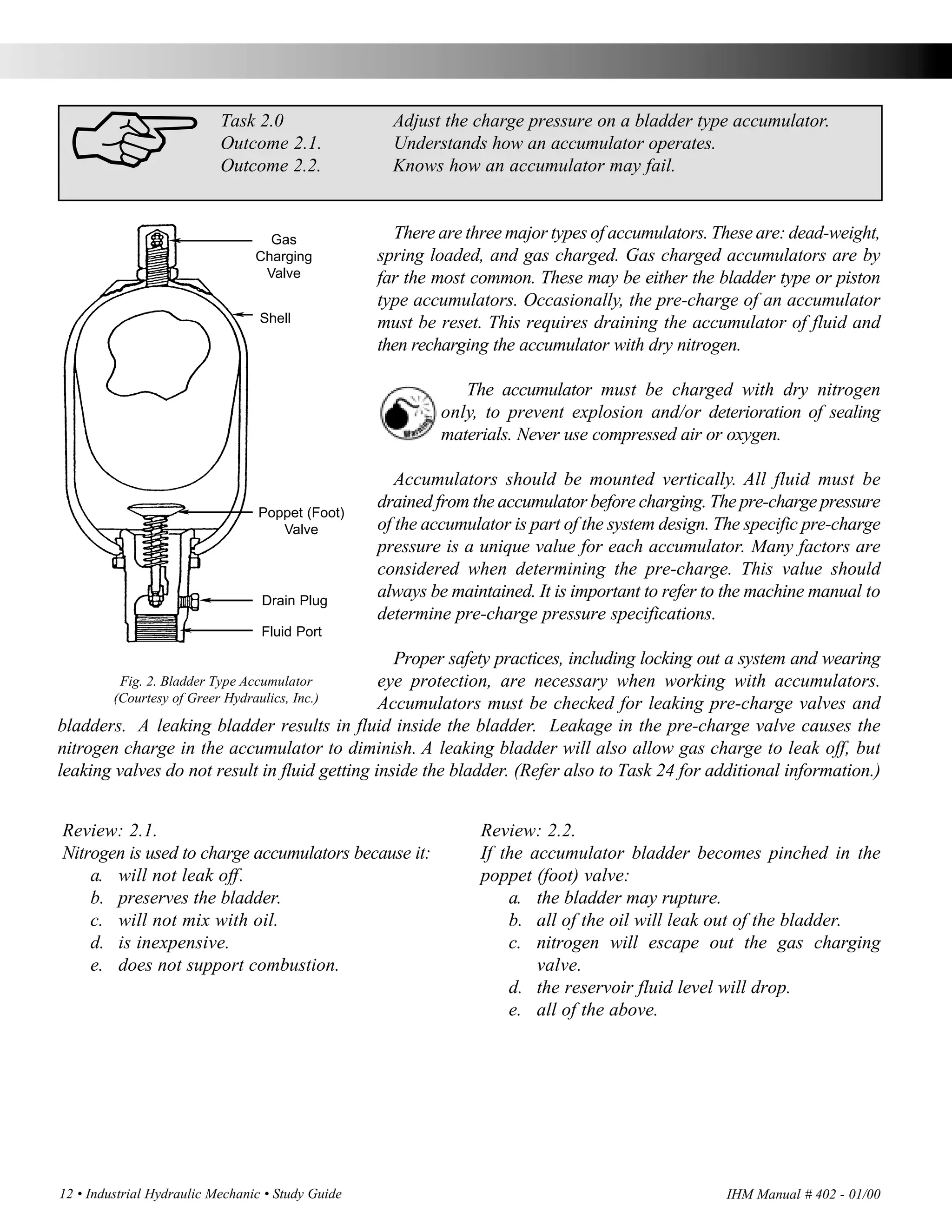 Industrial hydraulic mechanic certification | PDF