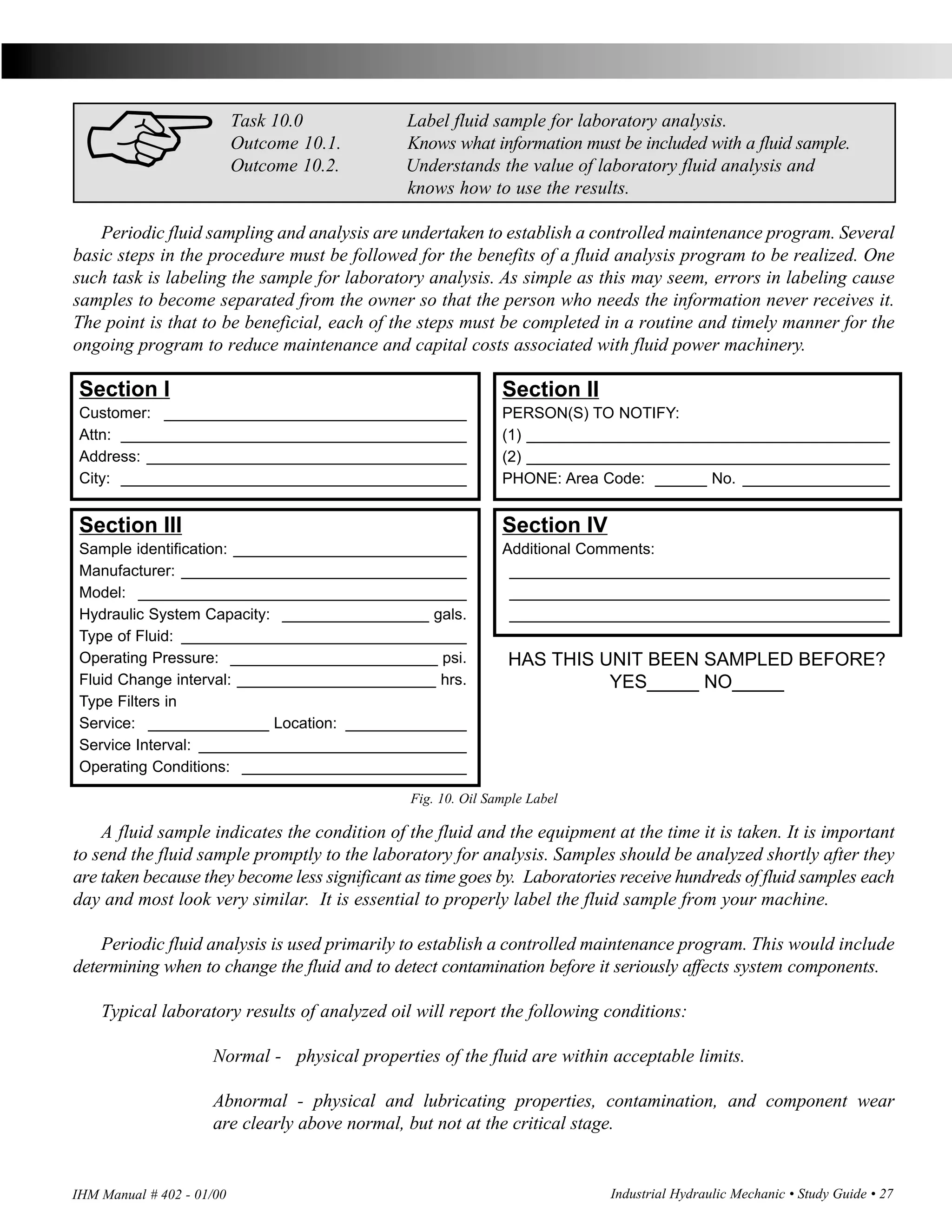 Industrial hydraulic mechanic certification | PDF
