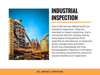 Industrial Inspection | SCI, Control & Inspection | PPT