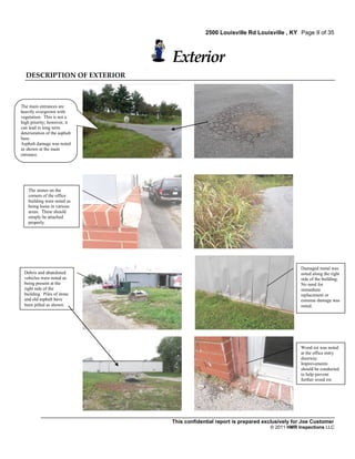 Industrial inspection sample report | PDF